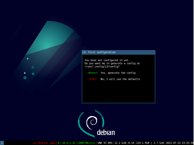 i3 window manager setup on Debian Bullseye - The Curly Braces